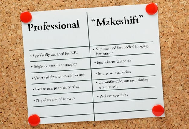 MR Technologists Discuss the Pros and Cons of Skin Markers used in MRI